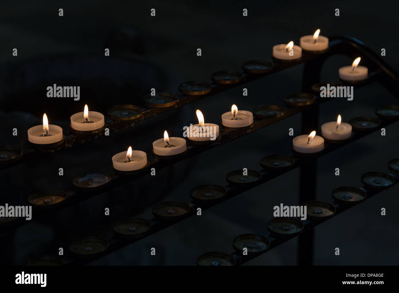 Candle rack hi-res stock photography and images - Alamy