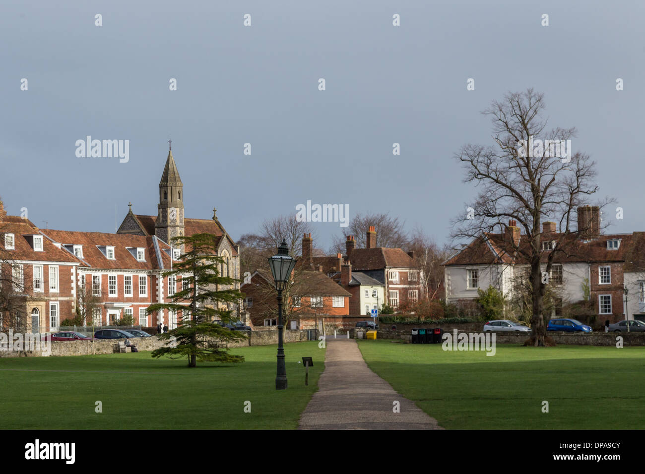 Cathedral Close, Salisbury. Wiltshire.UK Stock Photo - Alamy