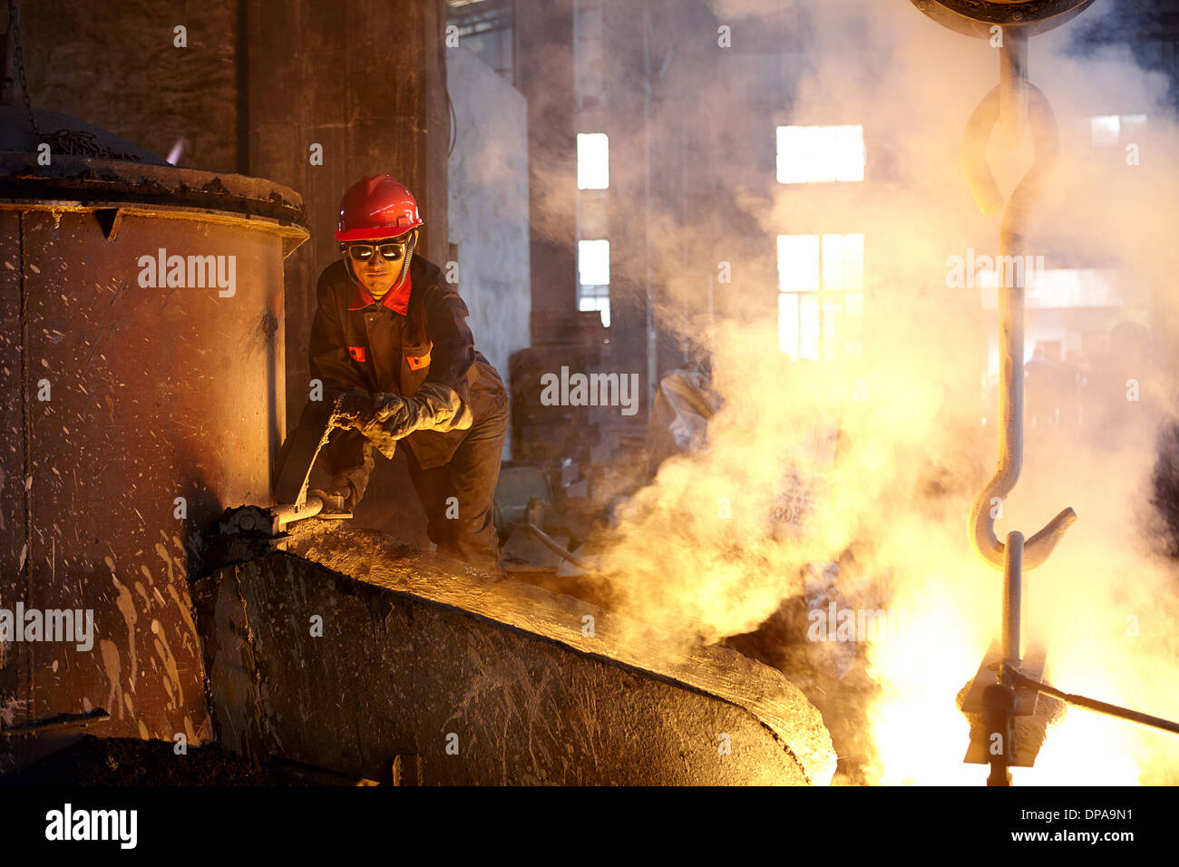 Molten Metal Cast High Resolution Stock Photography and Images - Alamy