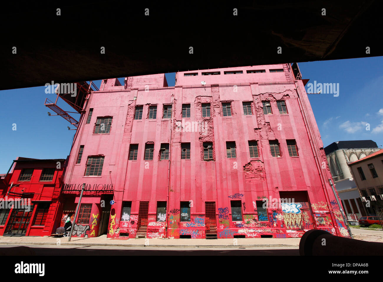 The Market Cold Store building in Newtown in central Johannesburg South ...