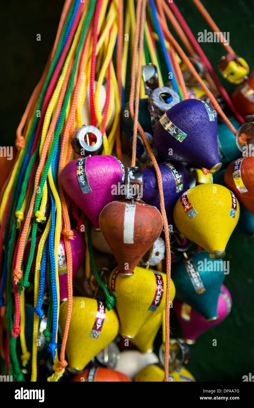 String of tops, Spice Market, Istanbul, Turkey Stock Photo - Alamy