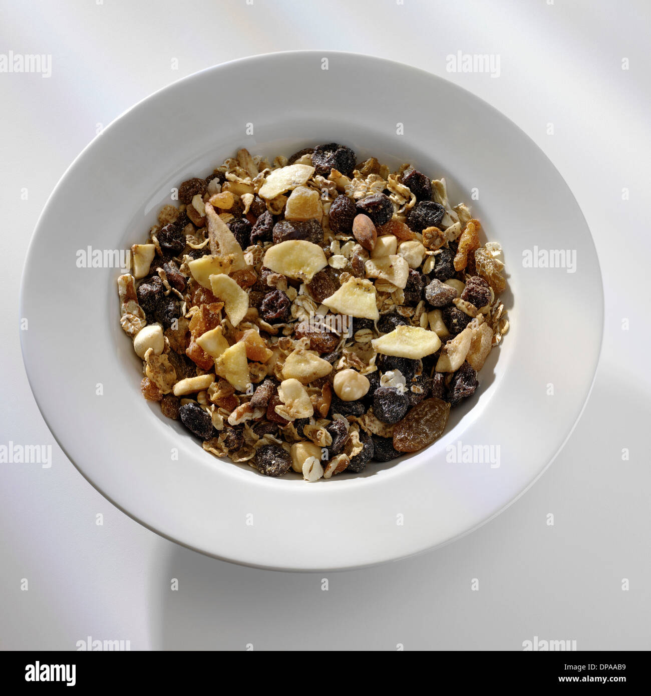 Bowl of muesli Stock Photo - Alamy