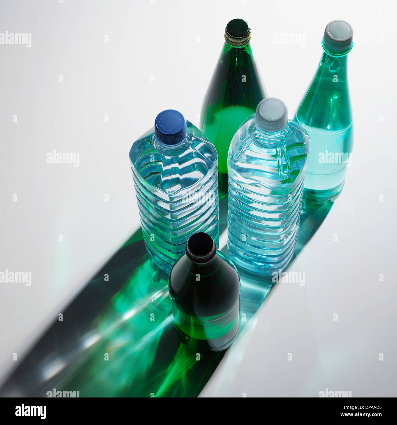 Bottles of water Stock Photo - Alamy