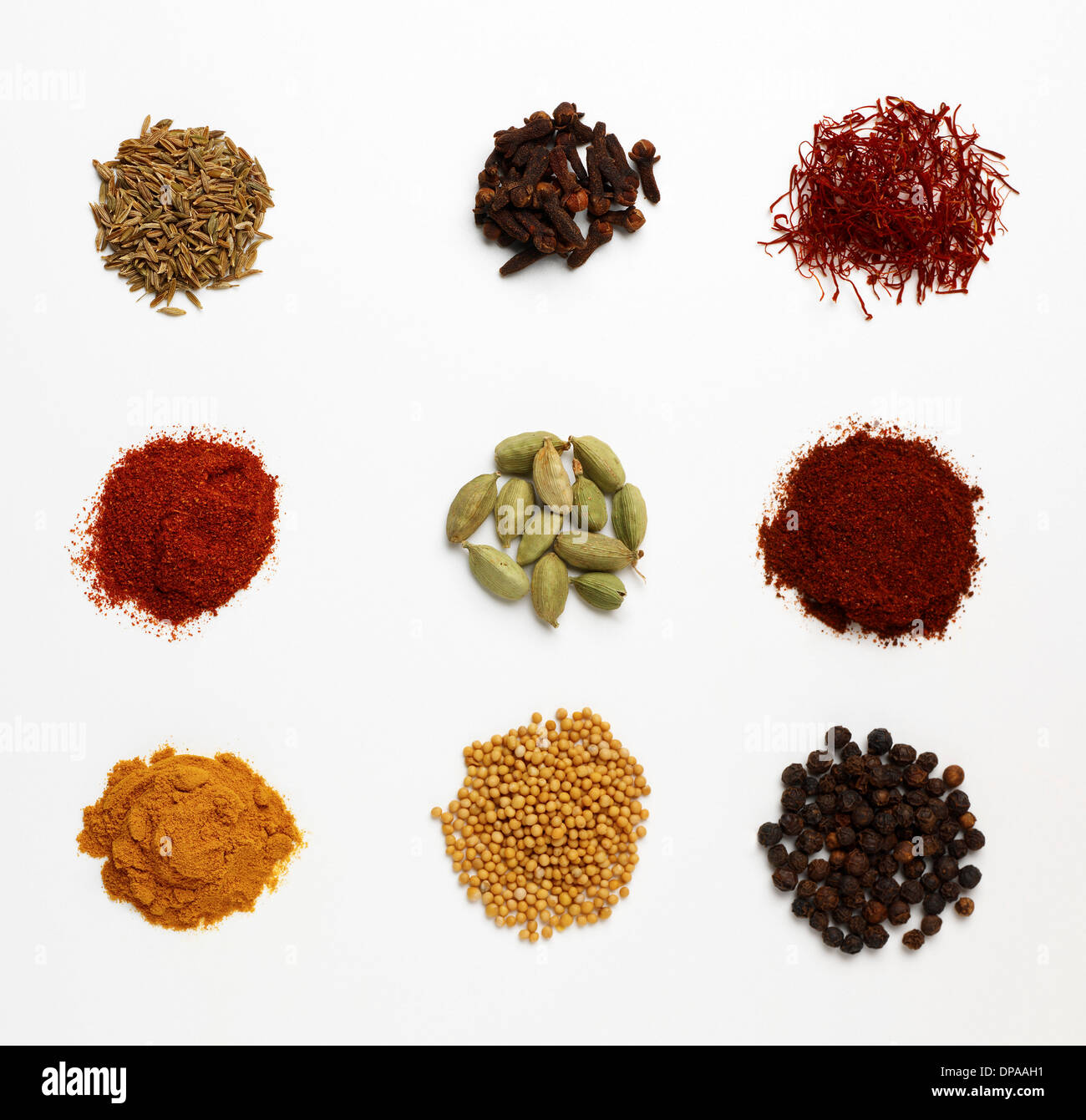 Spice selection hi-res stock photography and images - Alamy