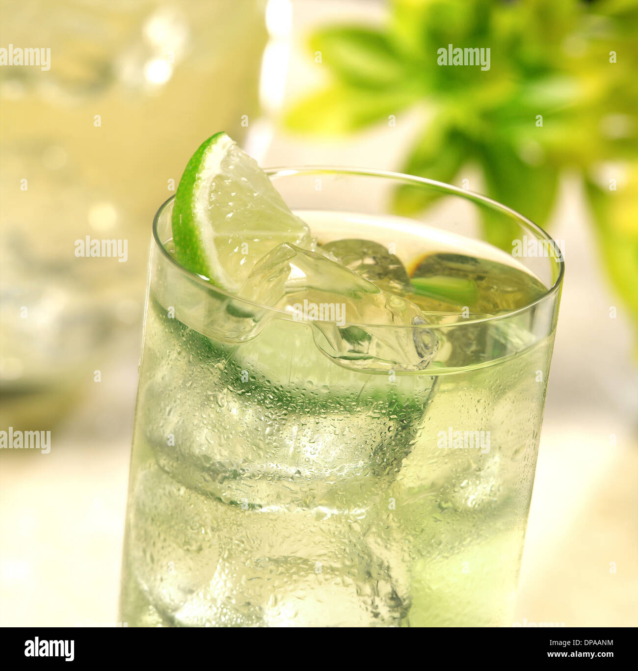 Cold drink lime ice hi-res stock photography and images - Alamy