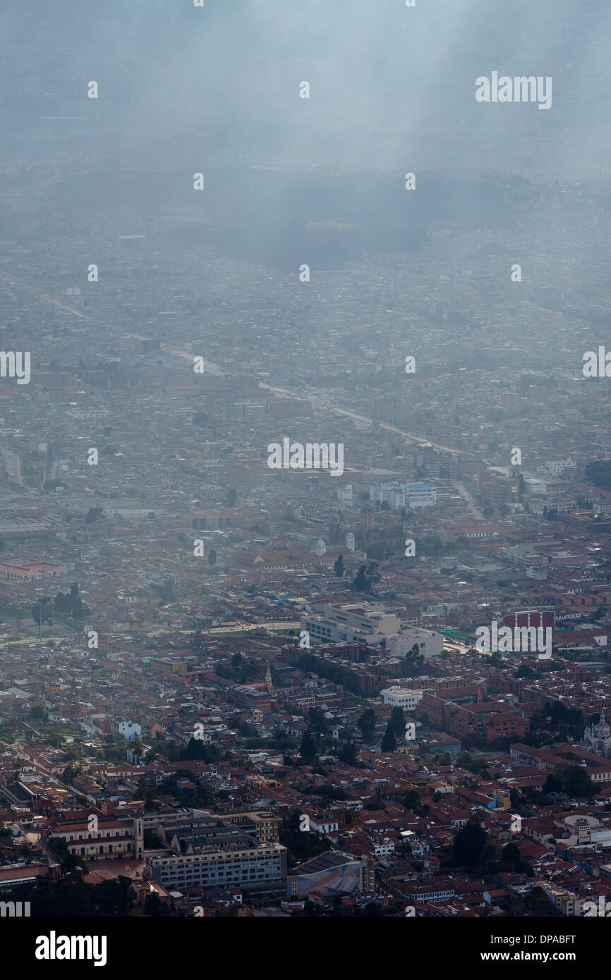 View of Bogota, Monserrate, Bogota, Colombia, America Stock Photo - Alamy