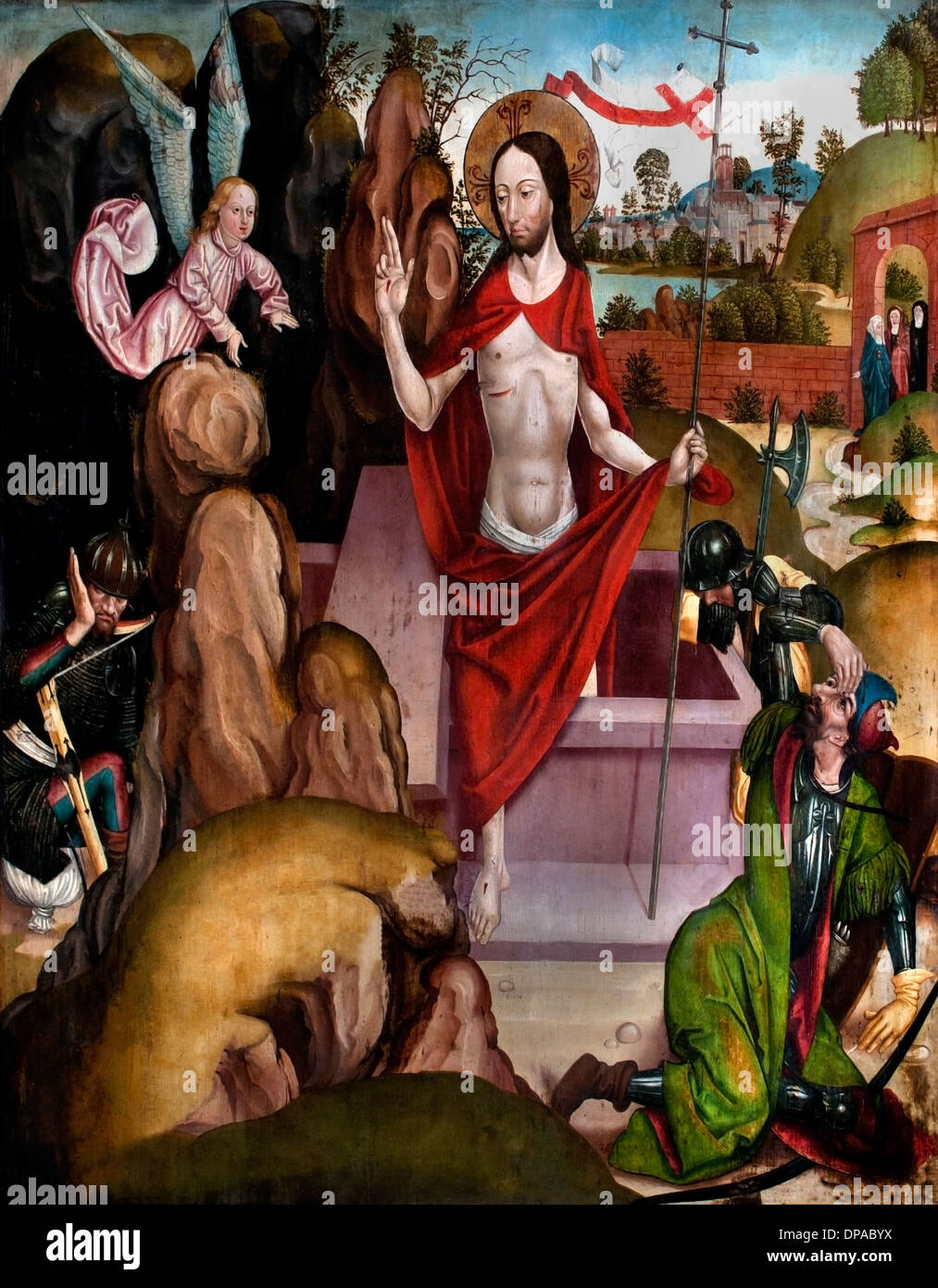 Christ resurrection modern painting hi-res stock photography and images ...