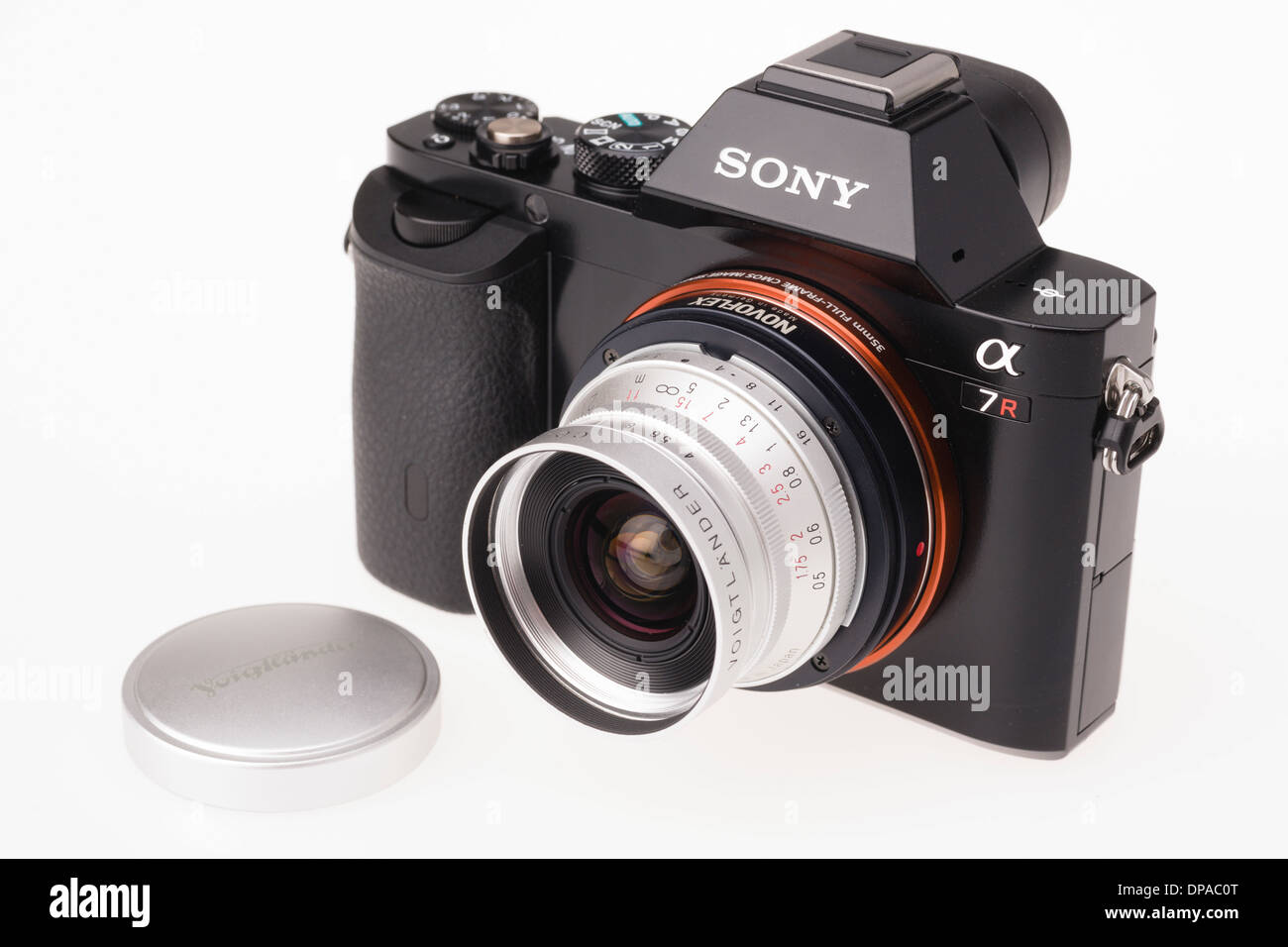 Digital photography equipment - Sony Alpha 7R equipped with a Leica fit ...