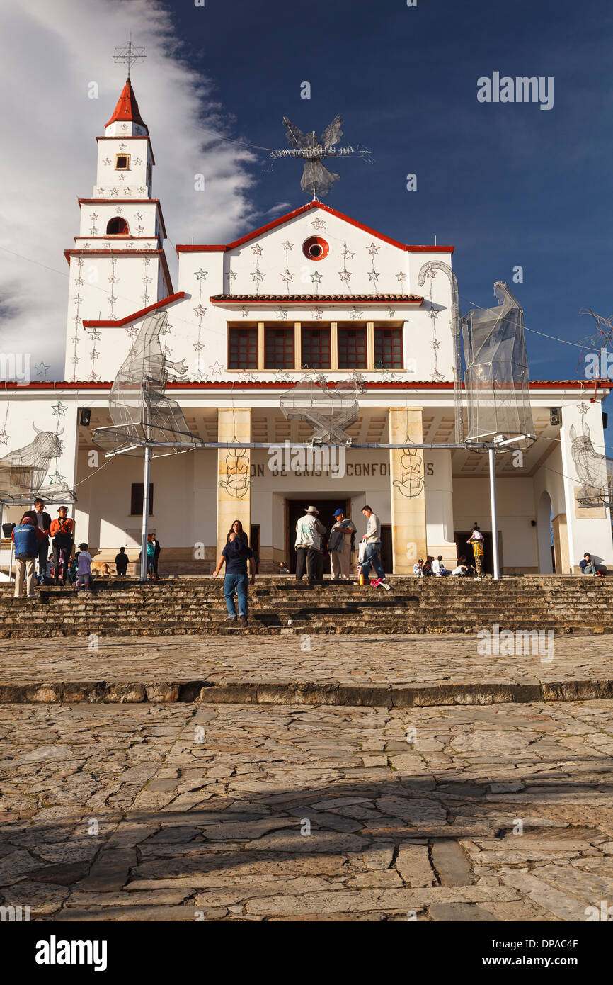 Sanctuary, Monserrate, Bogota, Colombia, America Stock Photo - Alamy