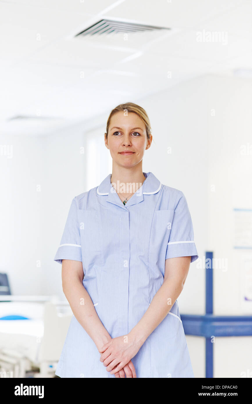 Portrait of nurse Stock Photo - Alamy