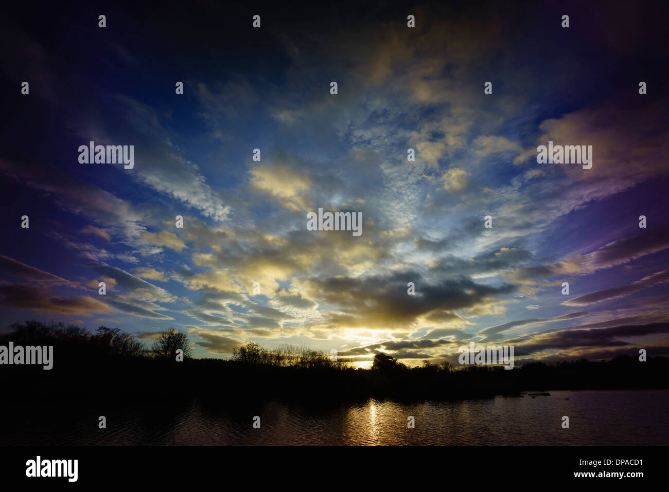 River Tweed, Scotland - dramatic sky Stock Photo - Alamy