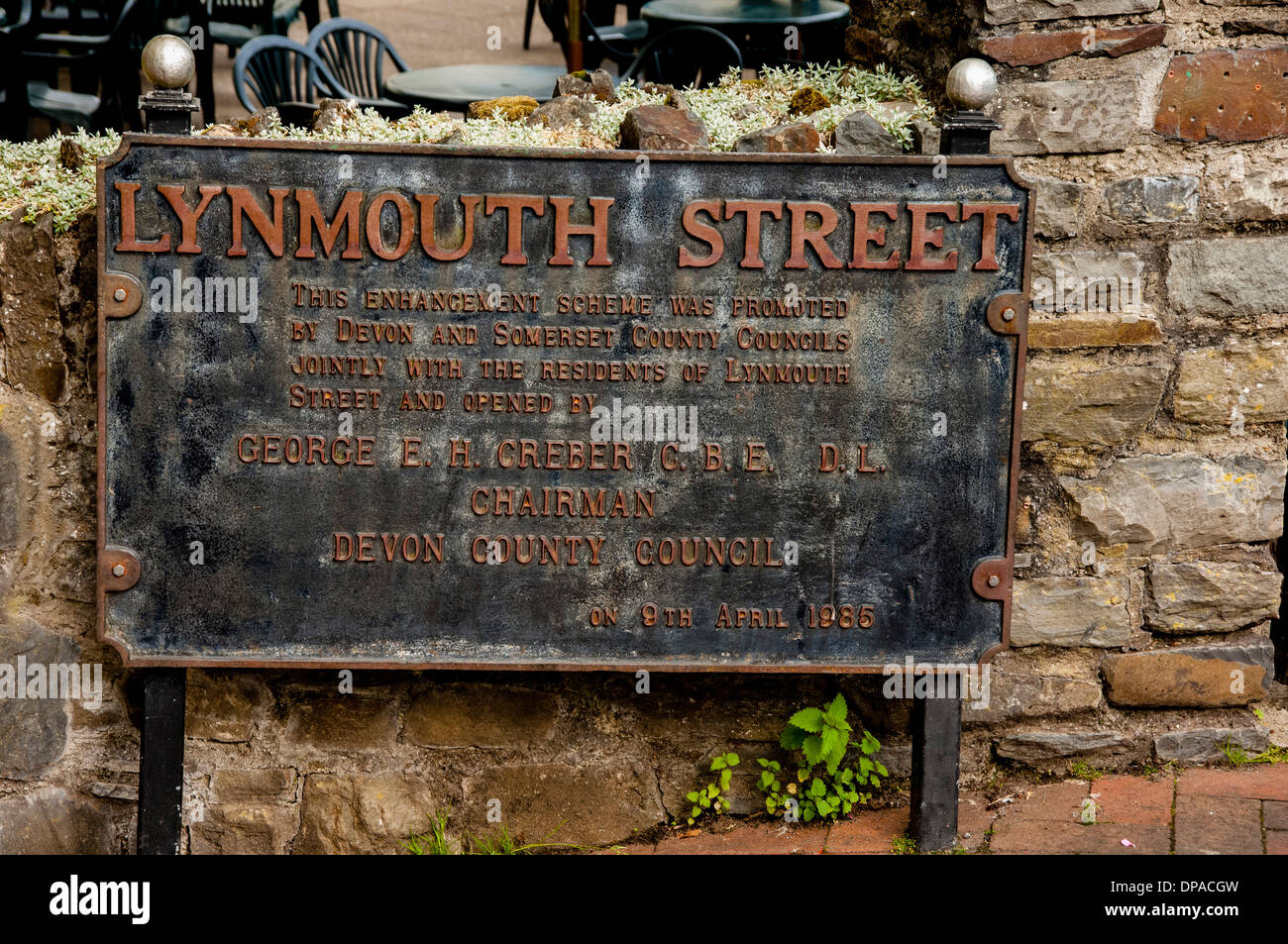 Devon sign hi-res stock photography and images - Alamy