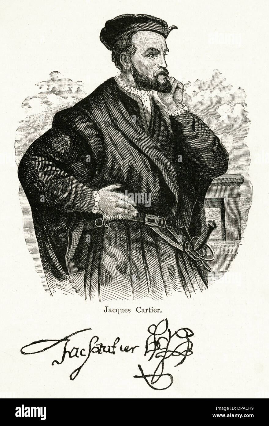 Jacques cartier explorer french hi-res stock photography and images - Alamy