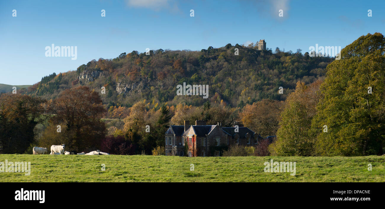 Fatlips Castle Scottish Borders High Resolution Stock Photography and ...