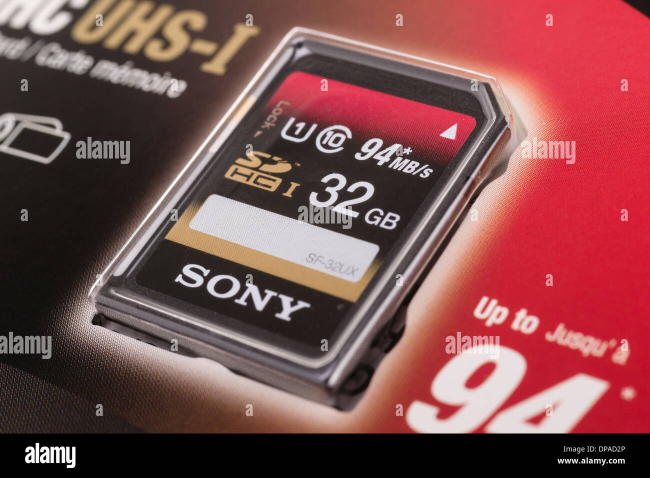 Sony memory card hi-res stock photography and images - Alamy