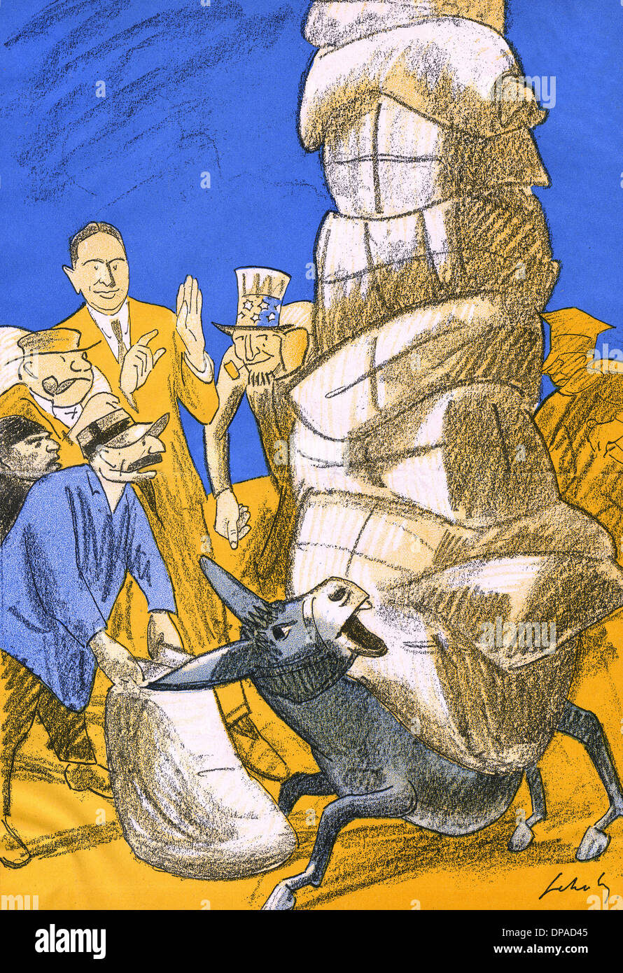 Donkey 1927 hi-res stock photography and images - Alamy