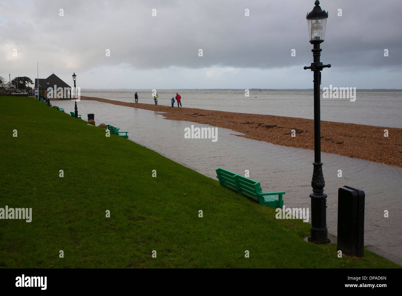 Flooding, 2014, Cowes, Isle of Wight, England, UK Stock Photo - Alamy