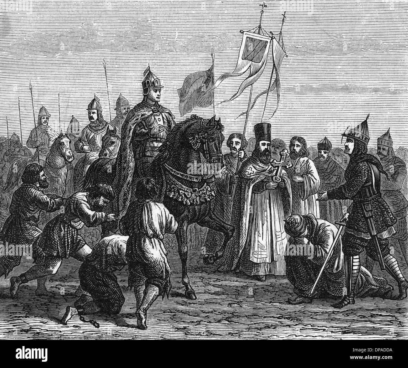 Russia ivan iii Black and White Stock Photos & Images - Alamy