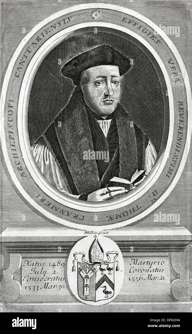 Thomas cranmer hi-res stock photography and images - Alamy