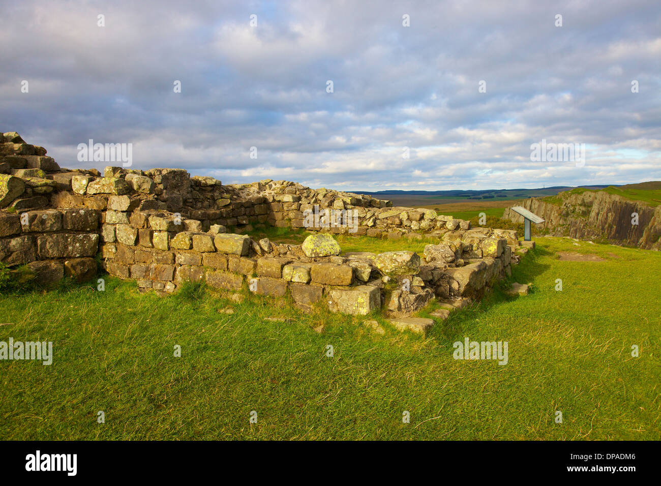 Turret 45A Walltown Cumbria England United Kingdom Great Britain Stock ...