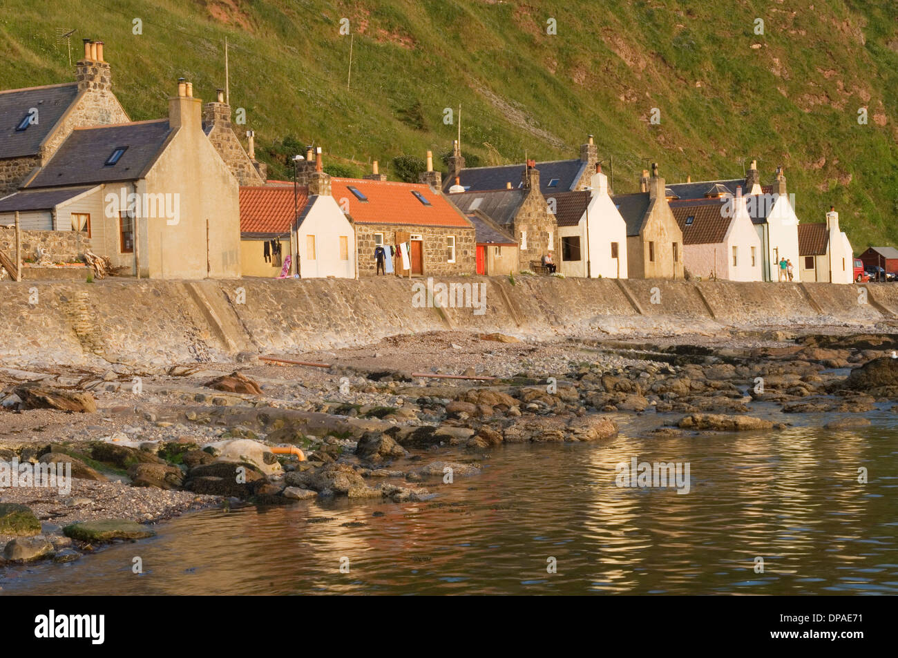 The village of Crovie, Aberdeen-shire, Scotland Stock Photo - Alamy