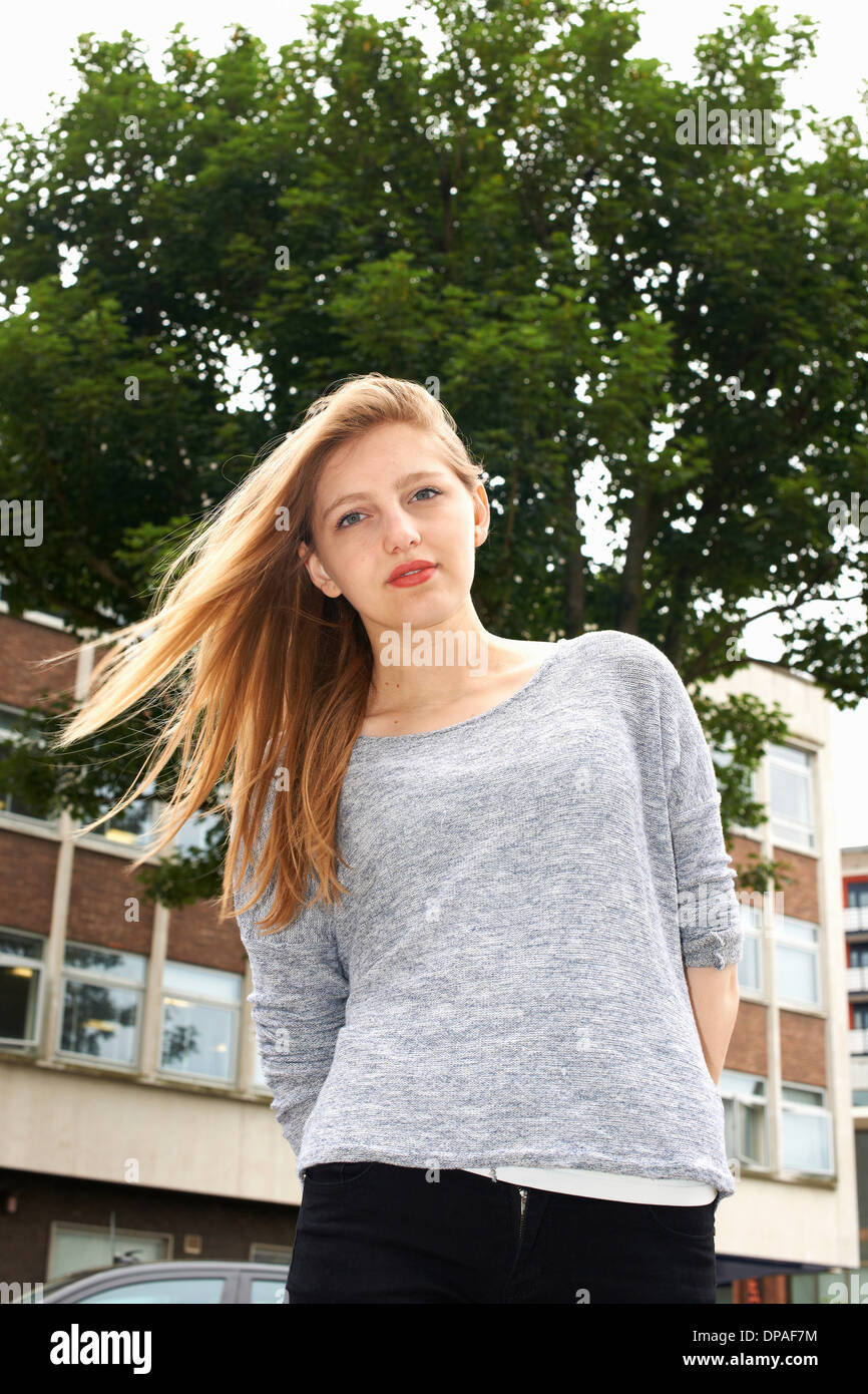 Low camera angle portrait hi-res stock photography and images - Alamy