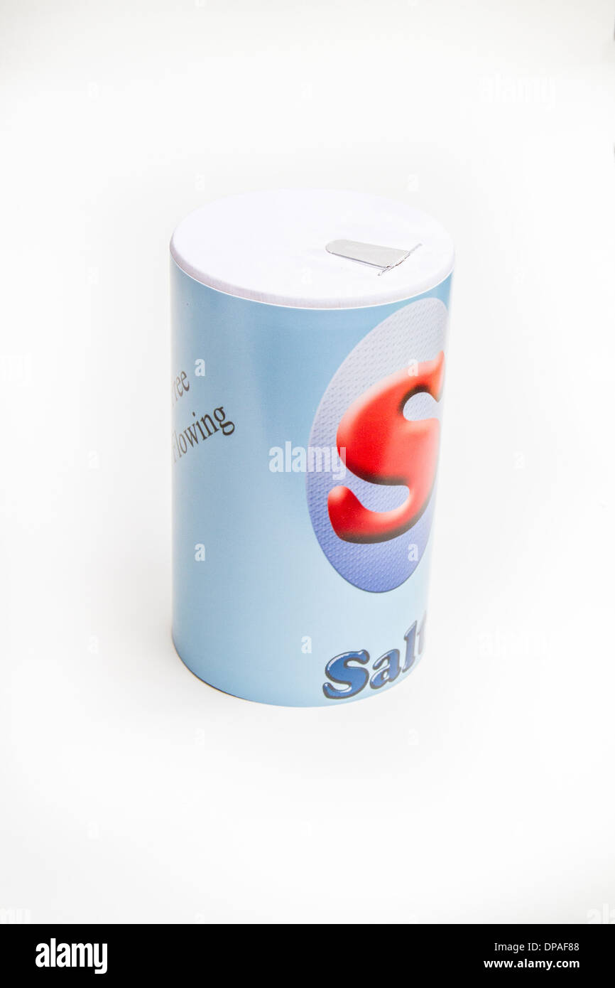 A container of salt Stock Photo - Alamy