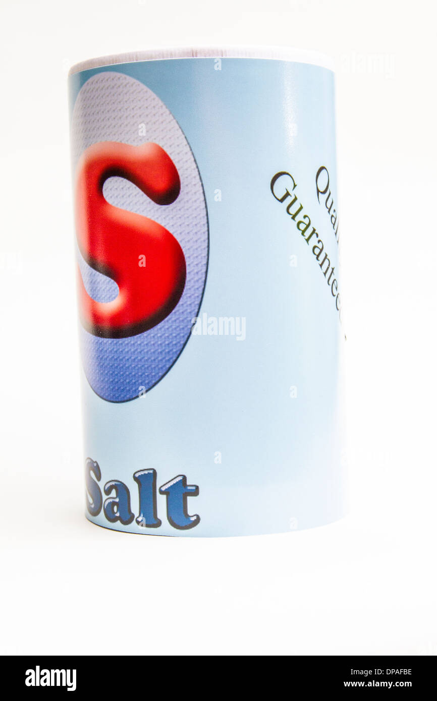 A container of salt Stock Photo - Alamy