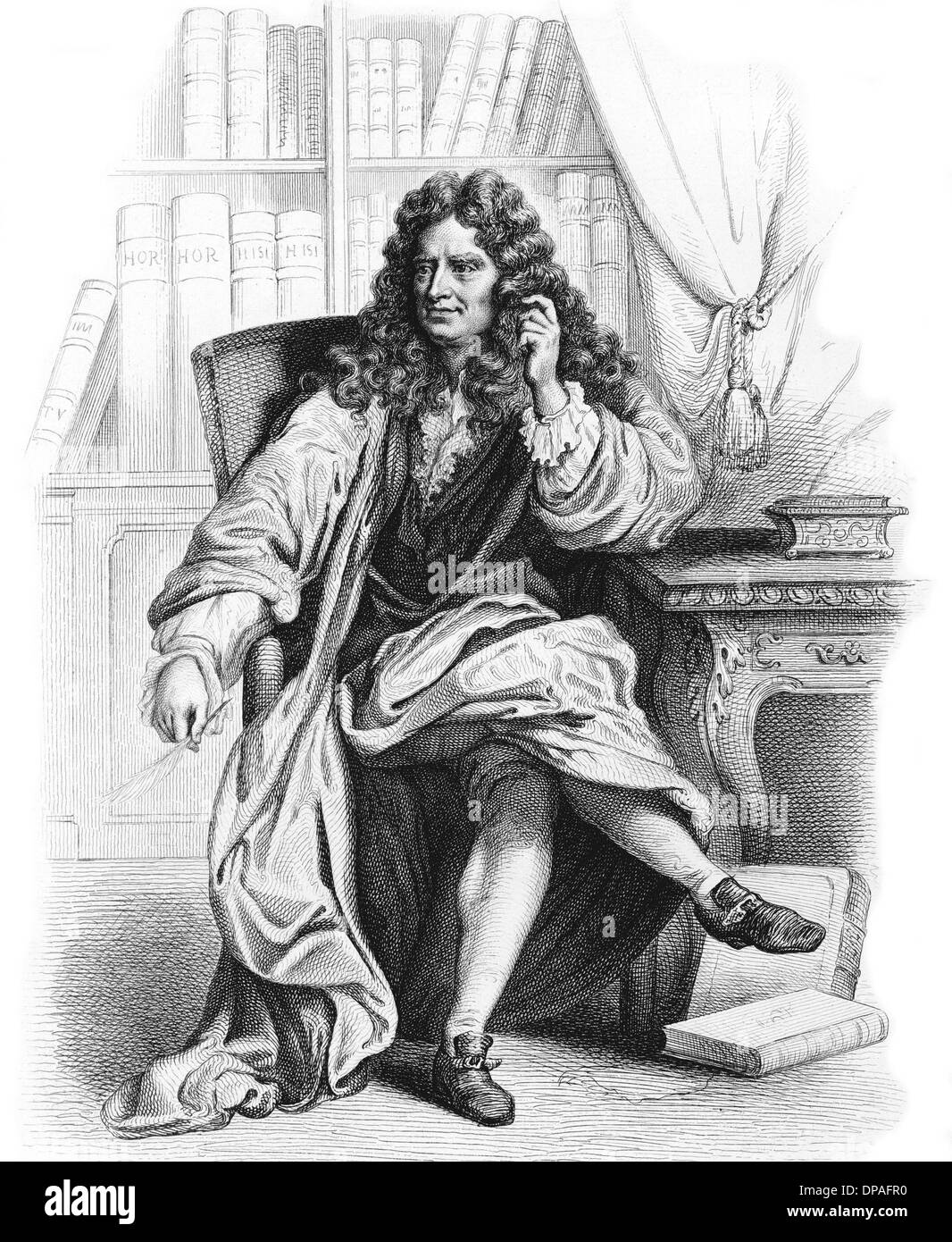 Writer nicolas boileau despreaux hi-res stock photography and images ...