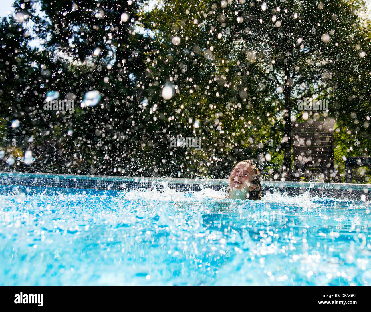 Action in the pool hi-res stock photography and images - Alamy