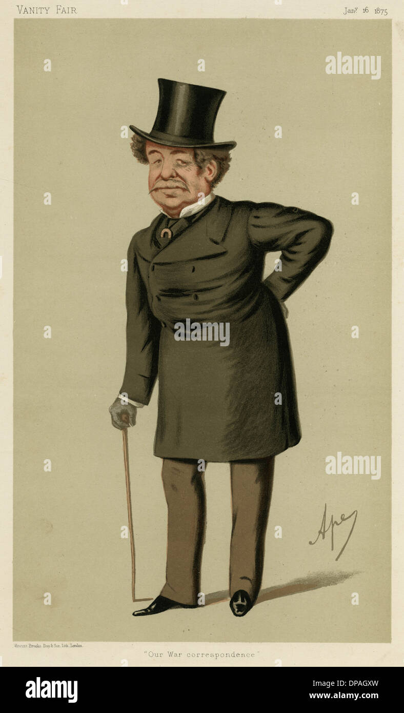 WILLIAM HOWARD RUSSELL Stock Photo - Alamy