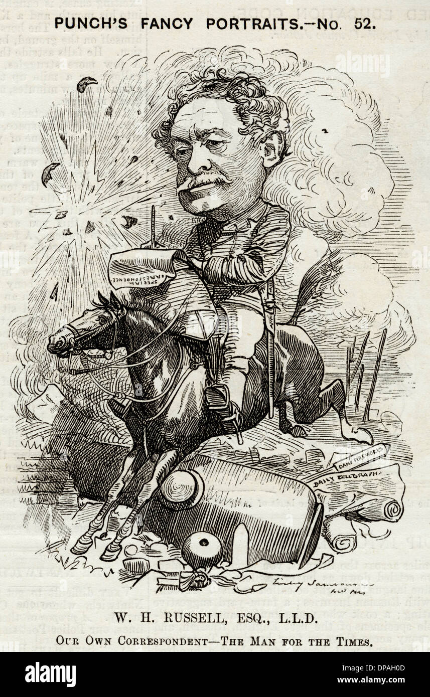 William howard russell hi-res stock photography and images - Alamy