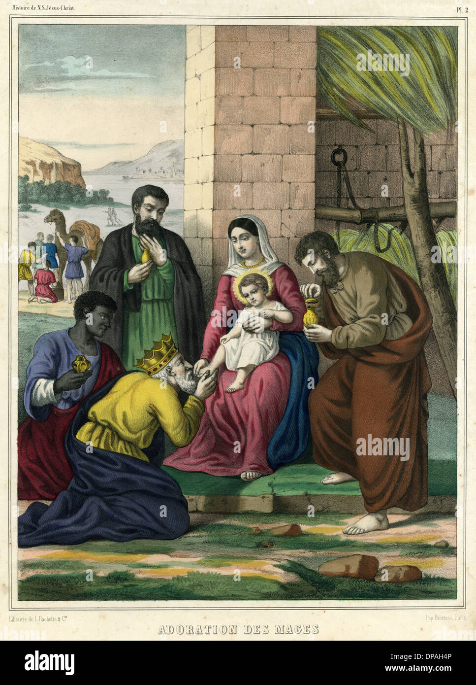 Jesus and the magi hi-res stock photography and images - Alamy