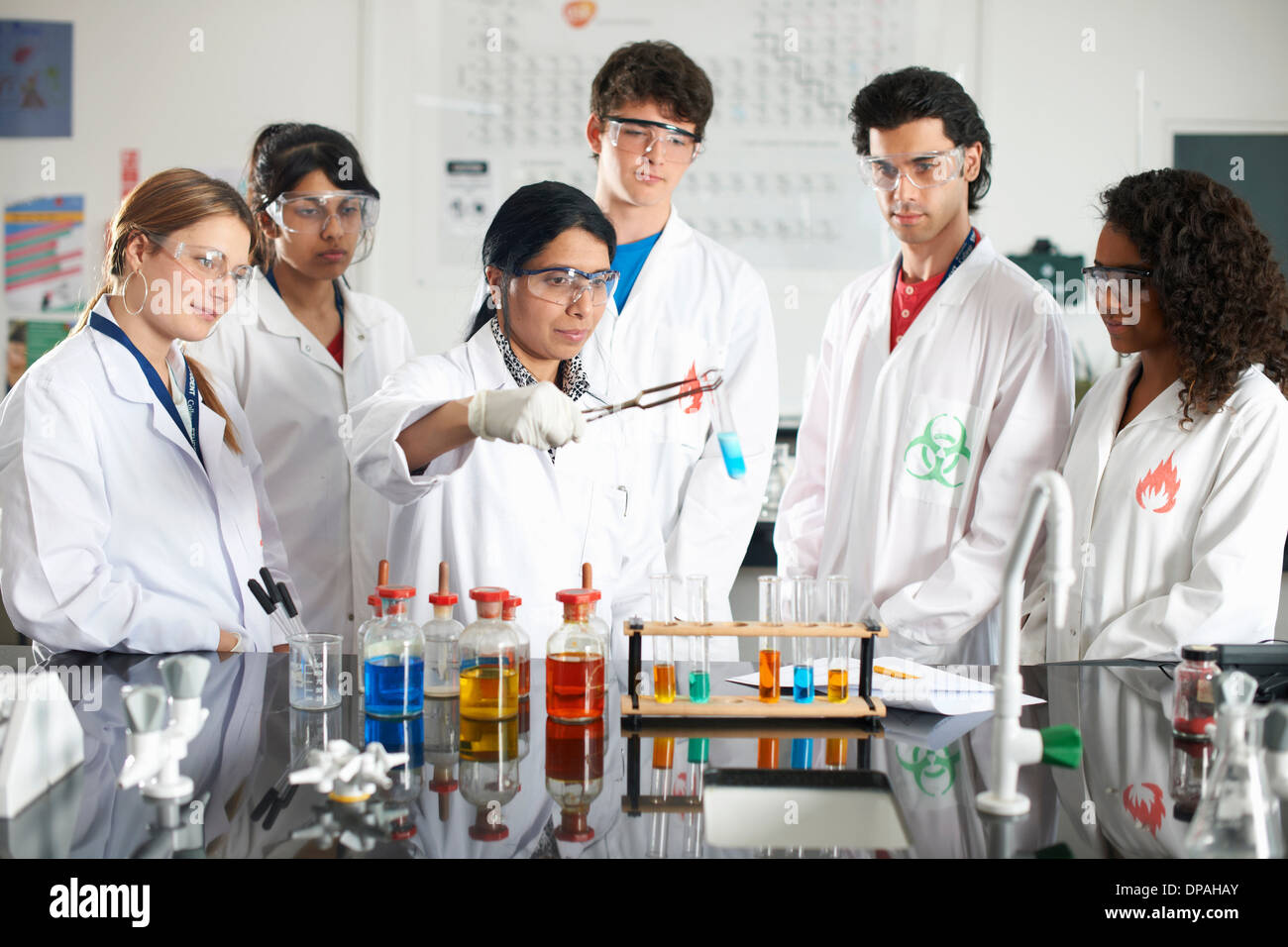 Indian mature female teacher hi-res stock photography and images - Alamy