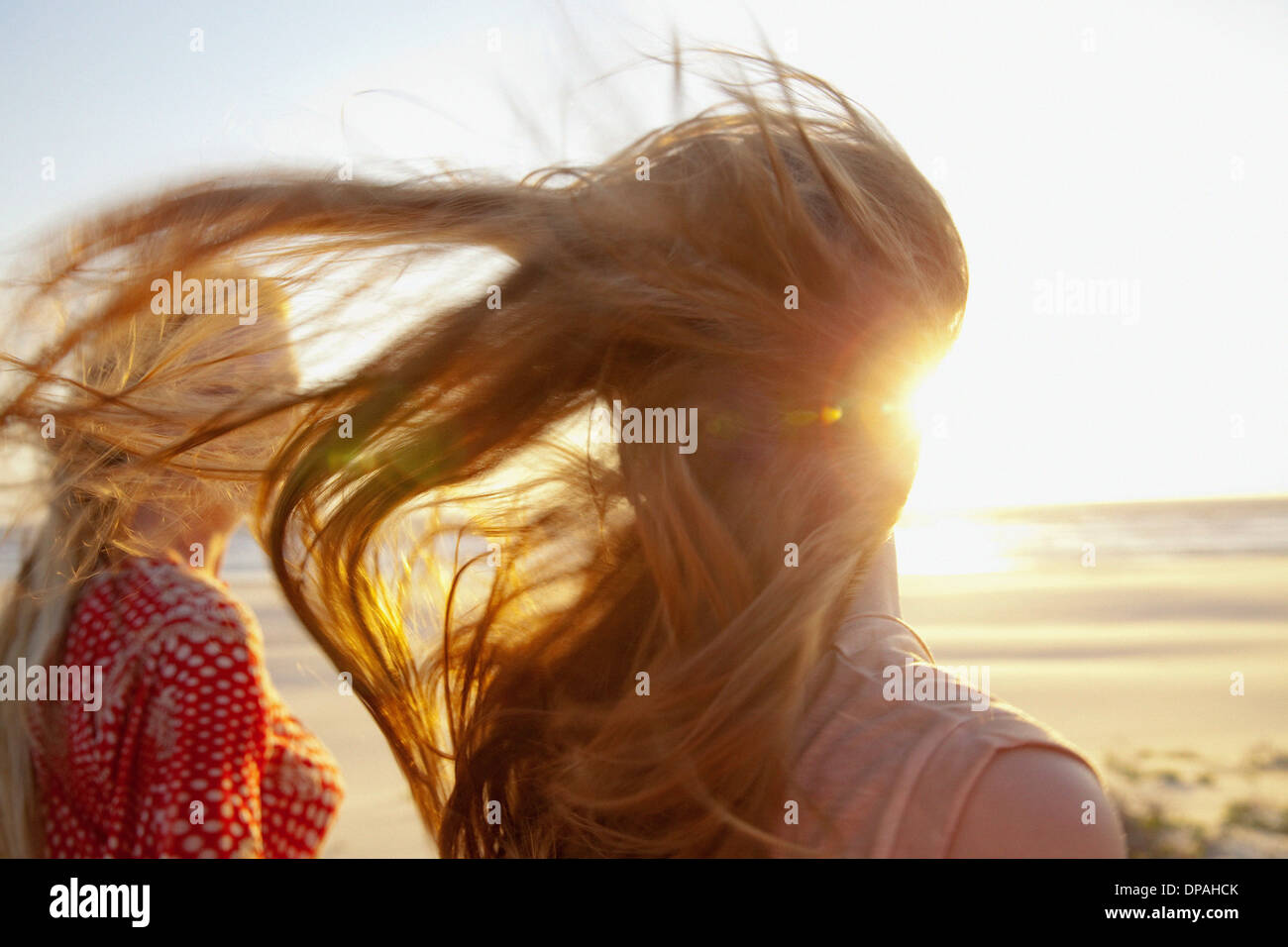 Windy sandy beach hi-res stock photography and images - Alamy
