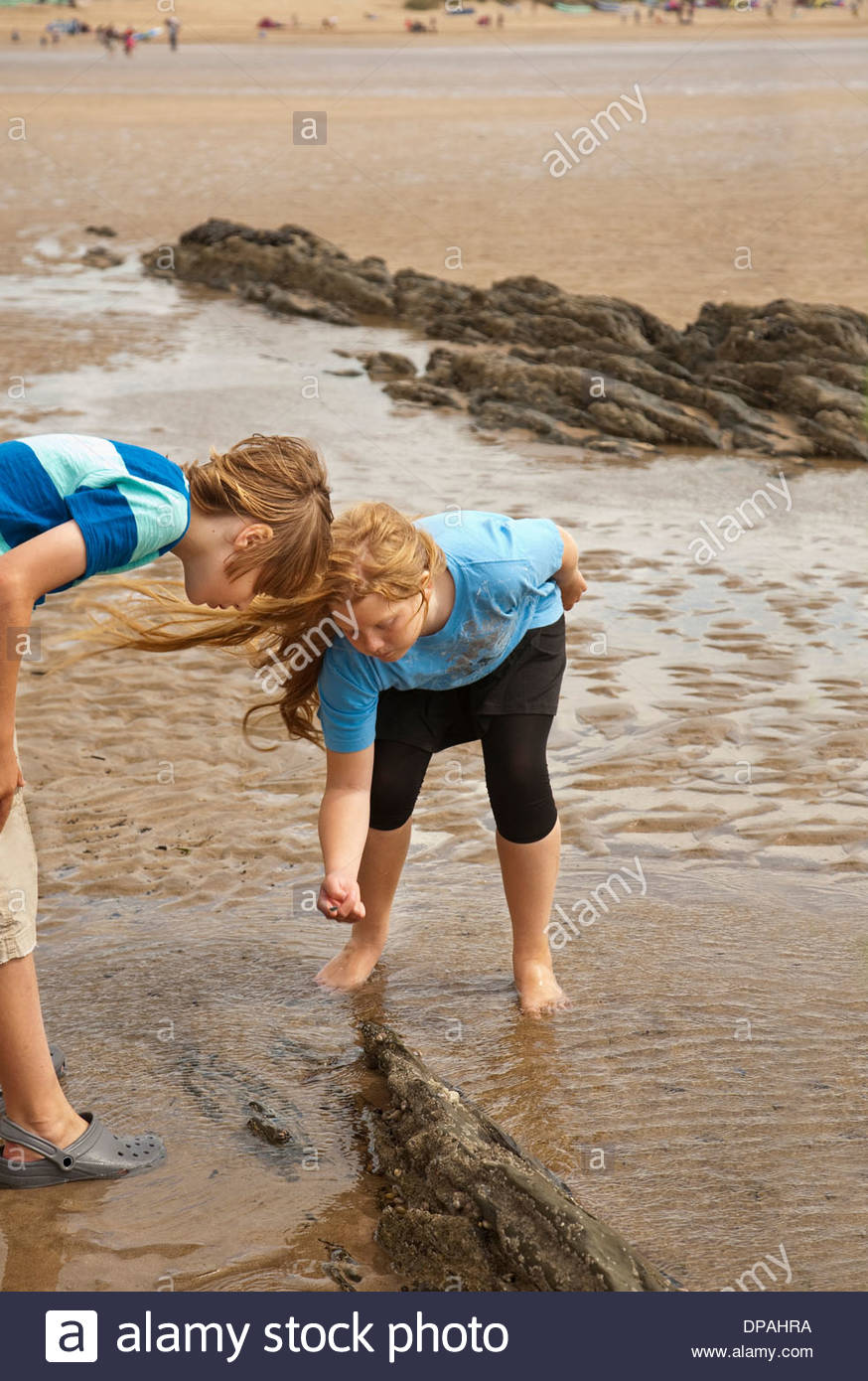 Rock Pooling Beach High Resolution Stock Photography and Images - Alamy