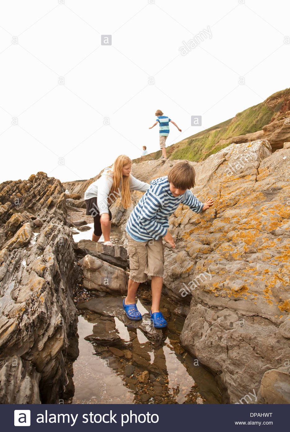 Rock Pooling Beach High Resolution Stock Photography and Images - Alamy