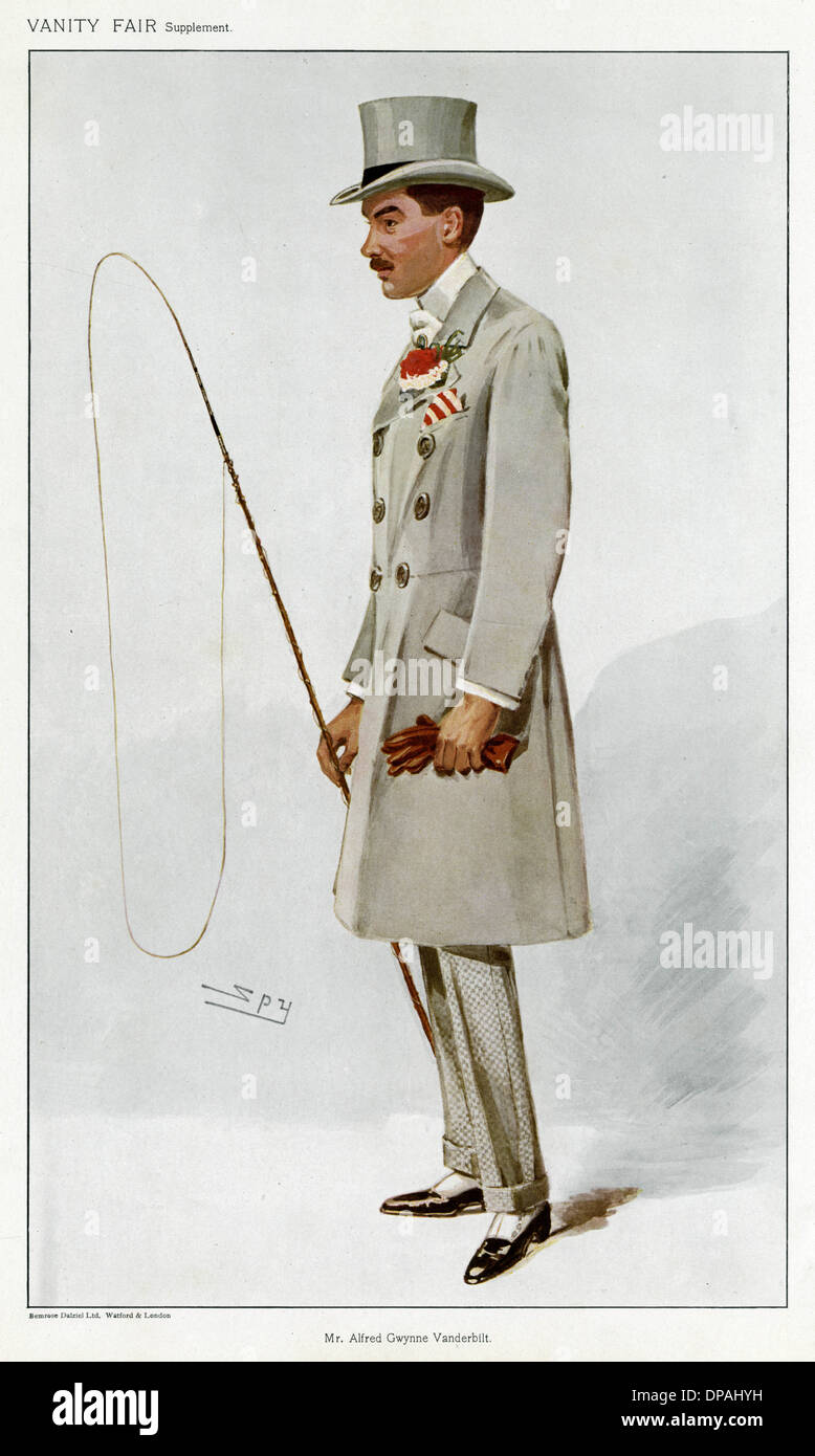 Alfred gwynne vanderbilt hi-res stock photography and images - Alamy