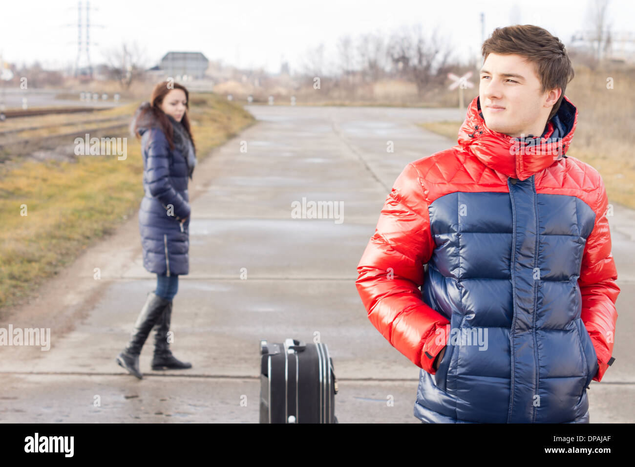 Patiently Standing In The Cold High Resolution Stock Photography and ...