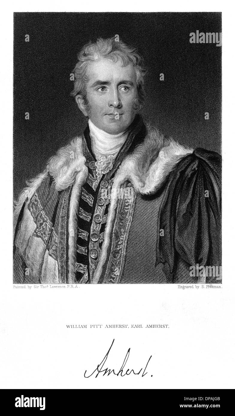 Lord amherst Black and White Stock Photos & Images - Alamy