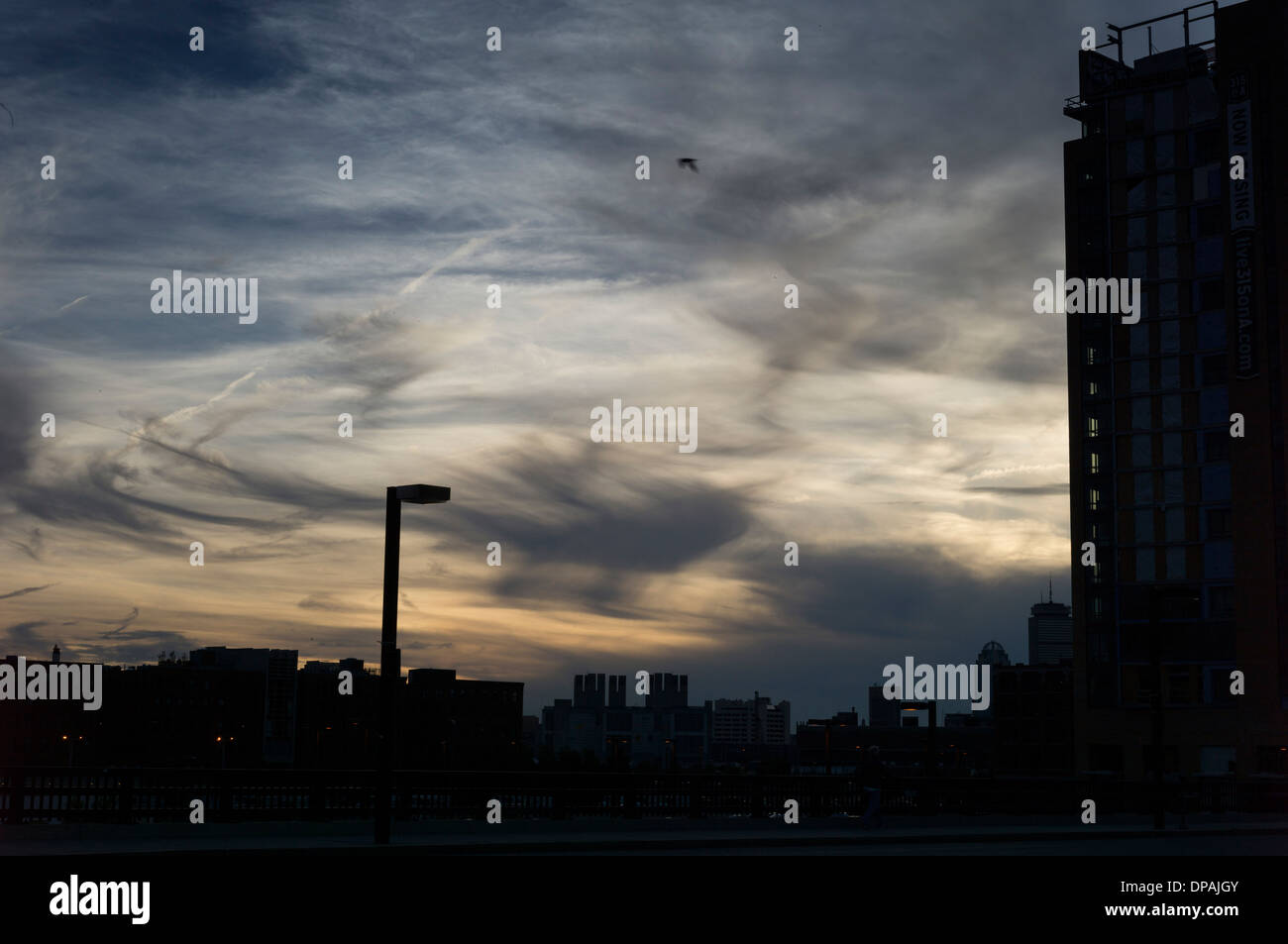 Boston clouds hi-res stock photography and images - Alamy