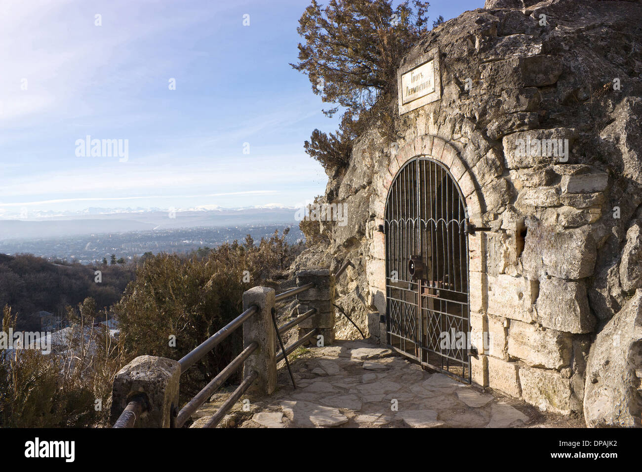 The Lermontov Grotto in Pyatigorsk Stock Photo - Alamy