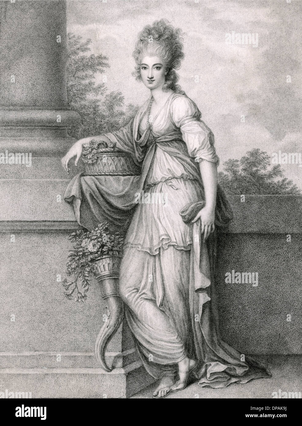 HARRIET LADY BULKELEY Stock Photo - Alamy