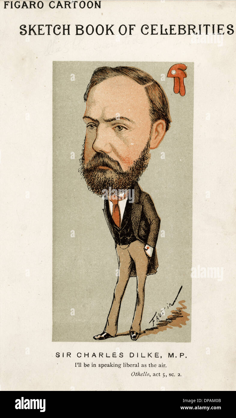 SIR CHARLES WENTWORTH DILKE Stock Photo - Alamy