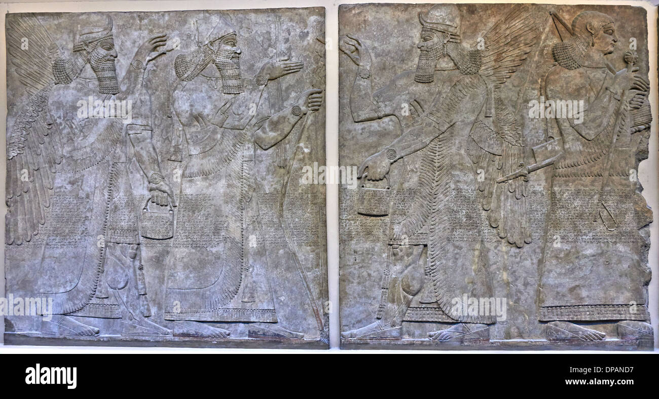Department of the Middle East, Room 9 – Nineveh Palace Reliefs ...