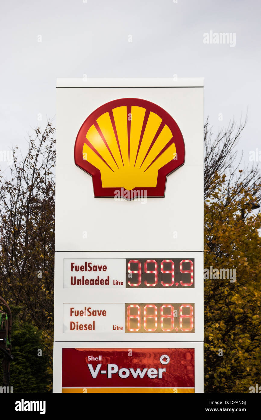 Gas Station Price Board High Resolution Stock Photography and Images ...