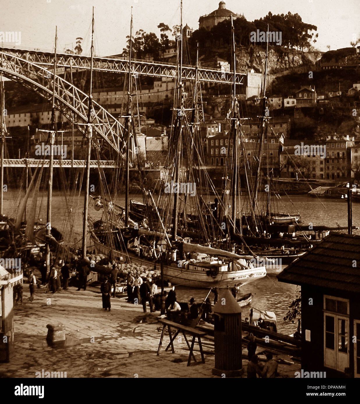 Porto Portugal in 1906 Stock Photo - Alamy