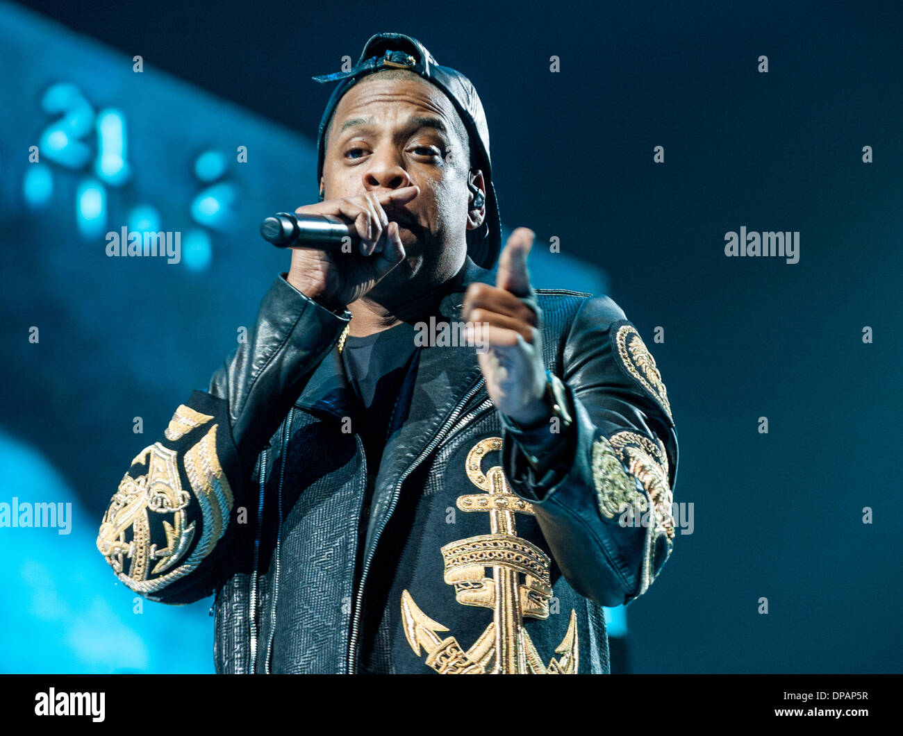 Chicago, Illinois, USA. 9th January 2014. Jay Z (Shawn Carter ...