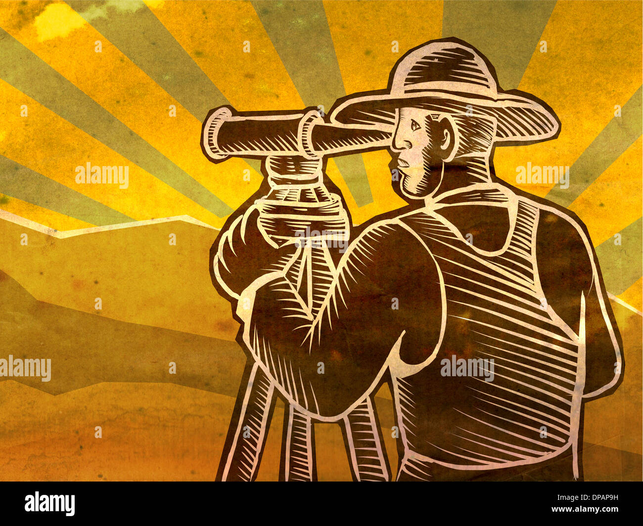 Surveyor art hi-res stock photography and images - Alamy