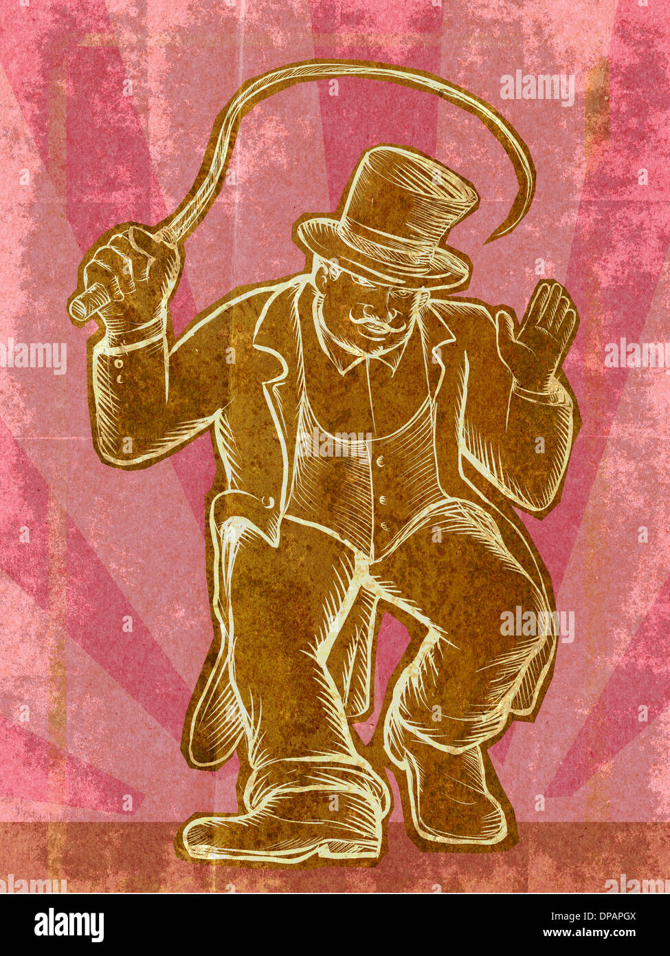 Circus Ringmaster Drawing